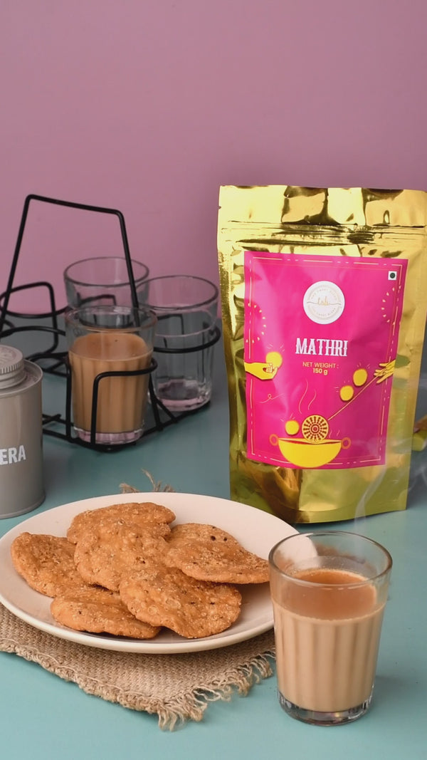 Buy Mathri Pack of 150 gm Evening Snacks | The Sweet Blend